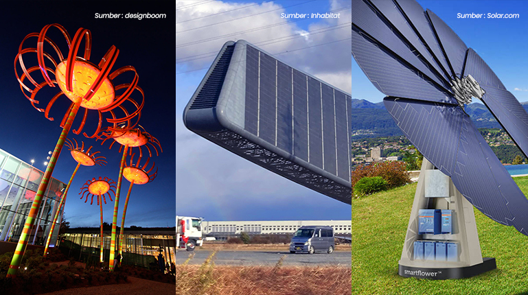 Panel Surya dengan Desain Unik di Dunia: Saat Energi Hijau Bertemu ...